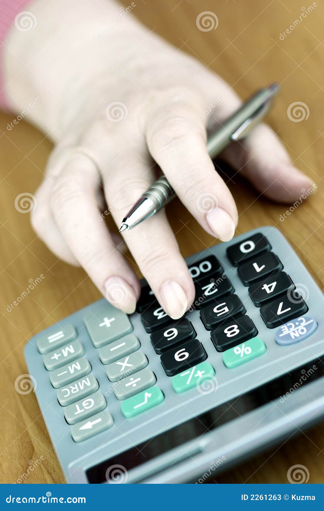 Calculation stock image. Image of numbers, concept, calculator - 2261263