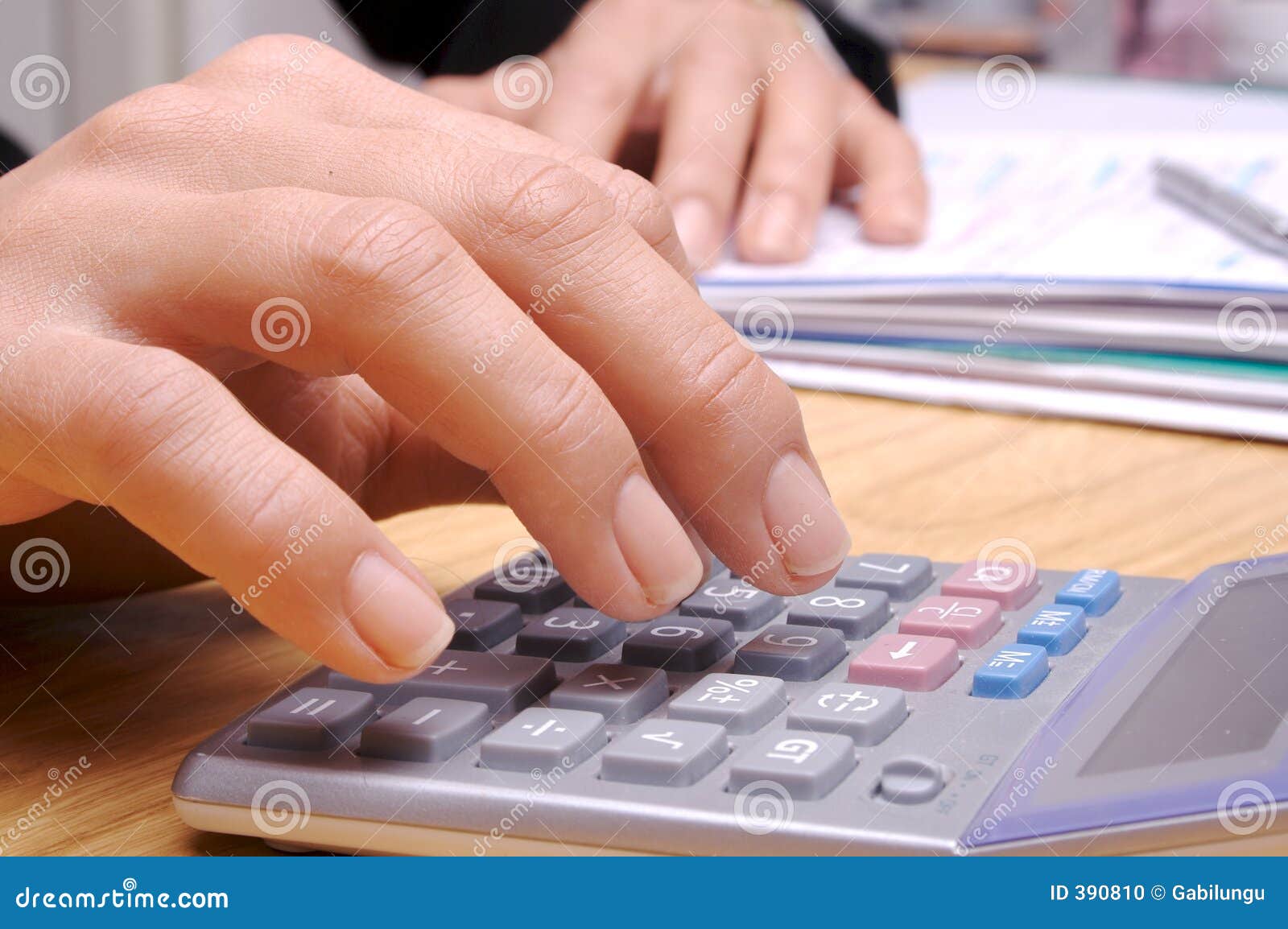 Calculation 3 stock photo. Image of finance, fingers, working - 390810