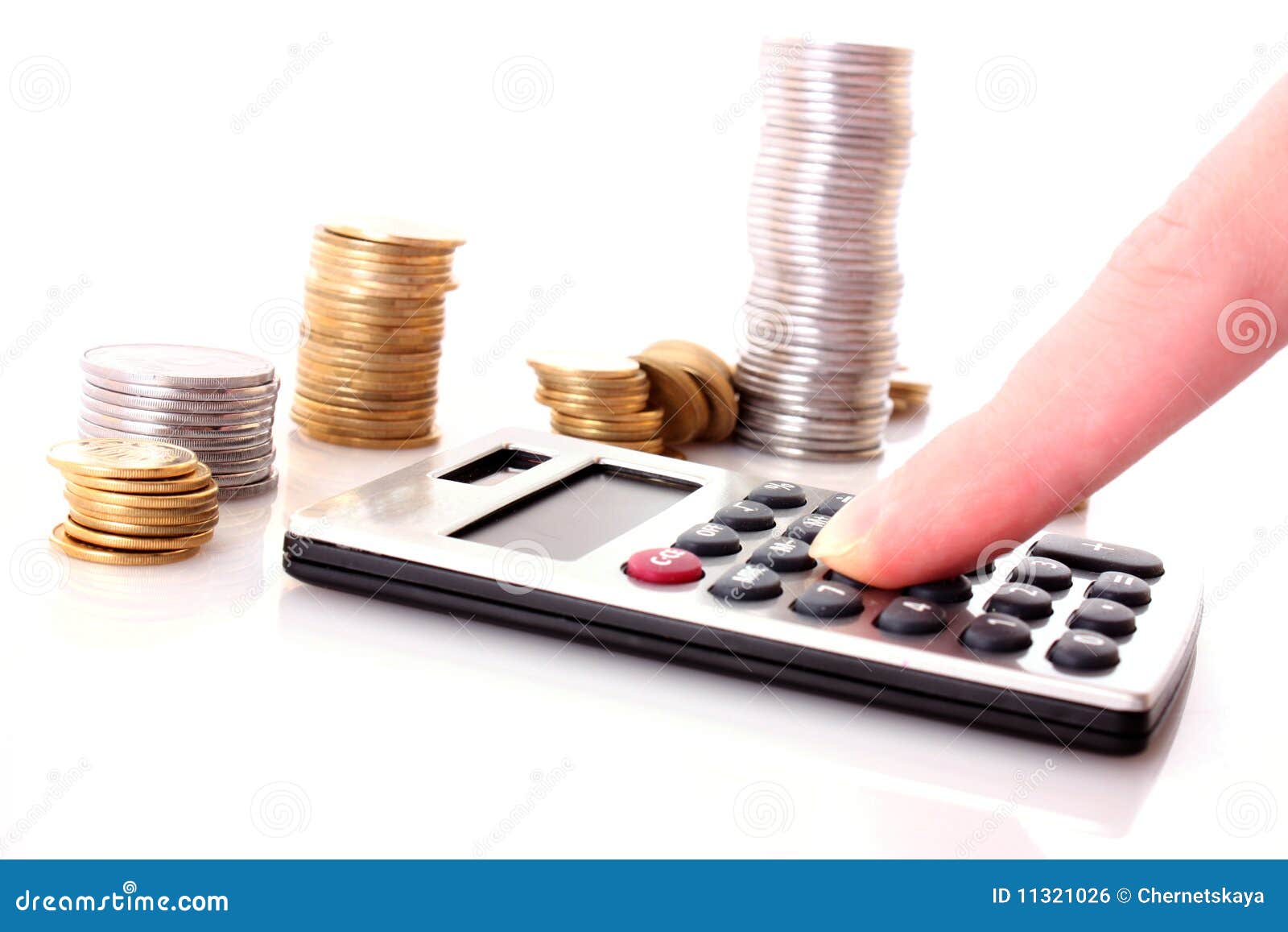 Calculation of financial stock photo. Image of accounting - 11321026