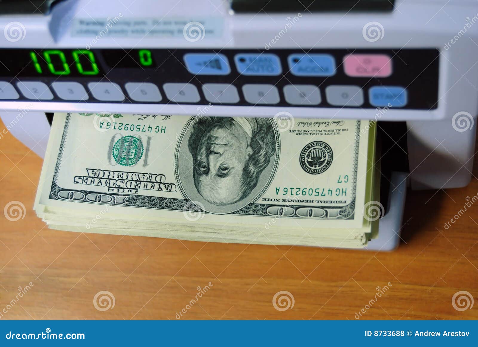 Calculation of money stock photo. Image of american, exchange - 8733688