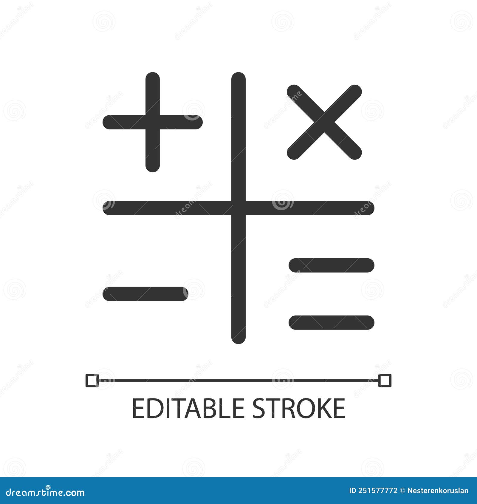 Calculation Pixel Perfect Gradient Linear Ui Icon Cartoon Vector ... Calculation Pixel Perfect Gradient Linear Ui Icon Cartoon Vector ...