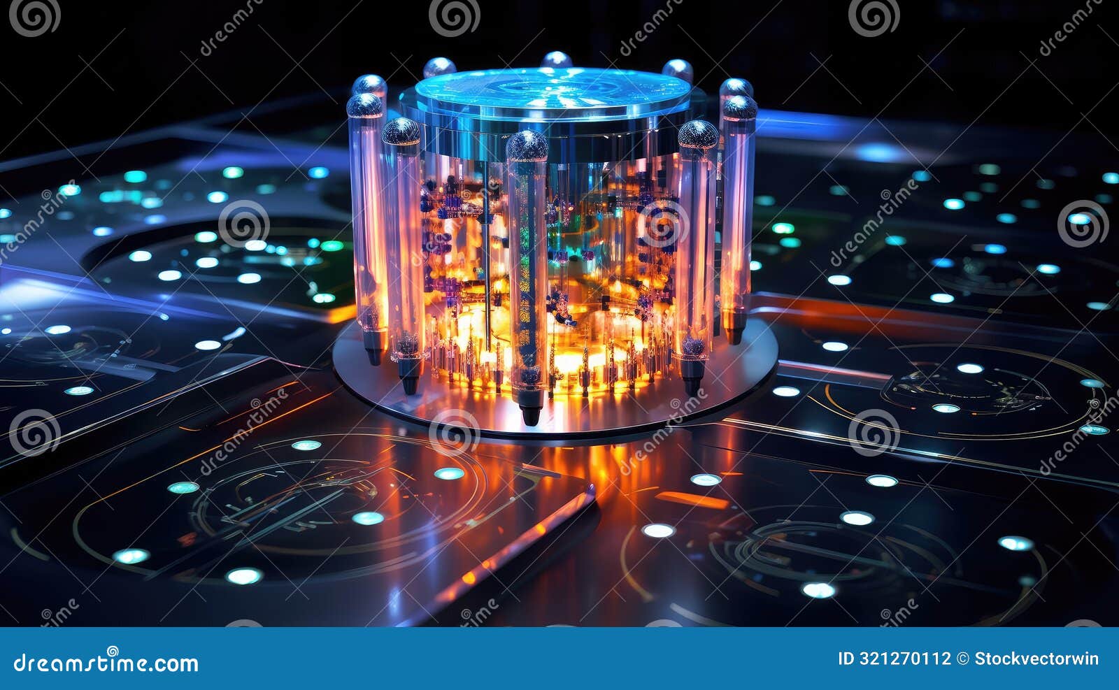 Calculations Atomic Quantum Stock Illustration - Illustration of ...