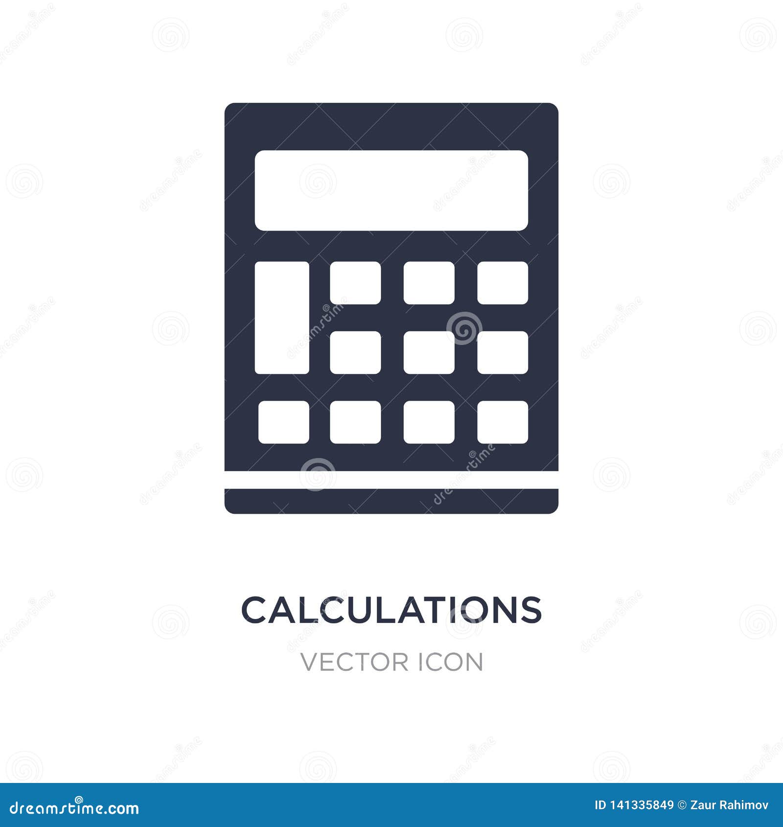 Calculations Icon In Trendy Design Style. Calculations Icon Isolated On ... Calculations Icon In Trendy Design Style. Calculations Icon Isolated On ...