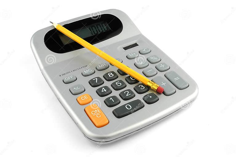 Calculator. stock photo. Image of investments, calculator - 105416