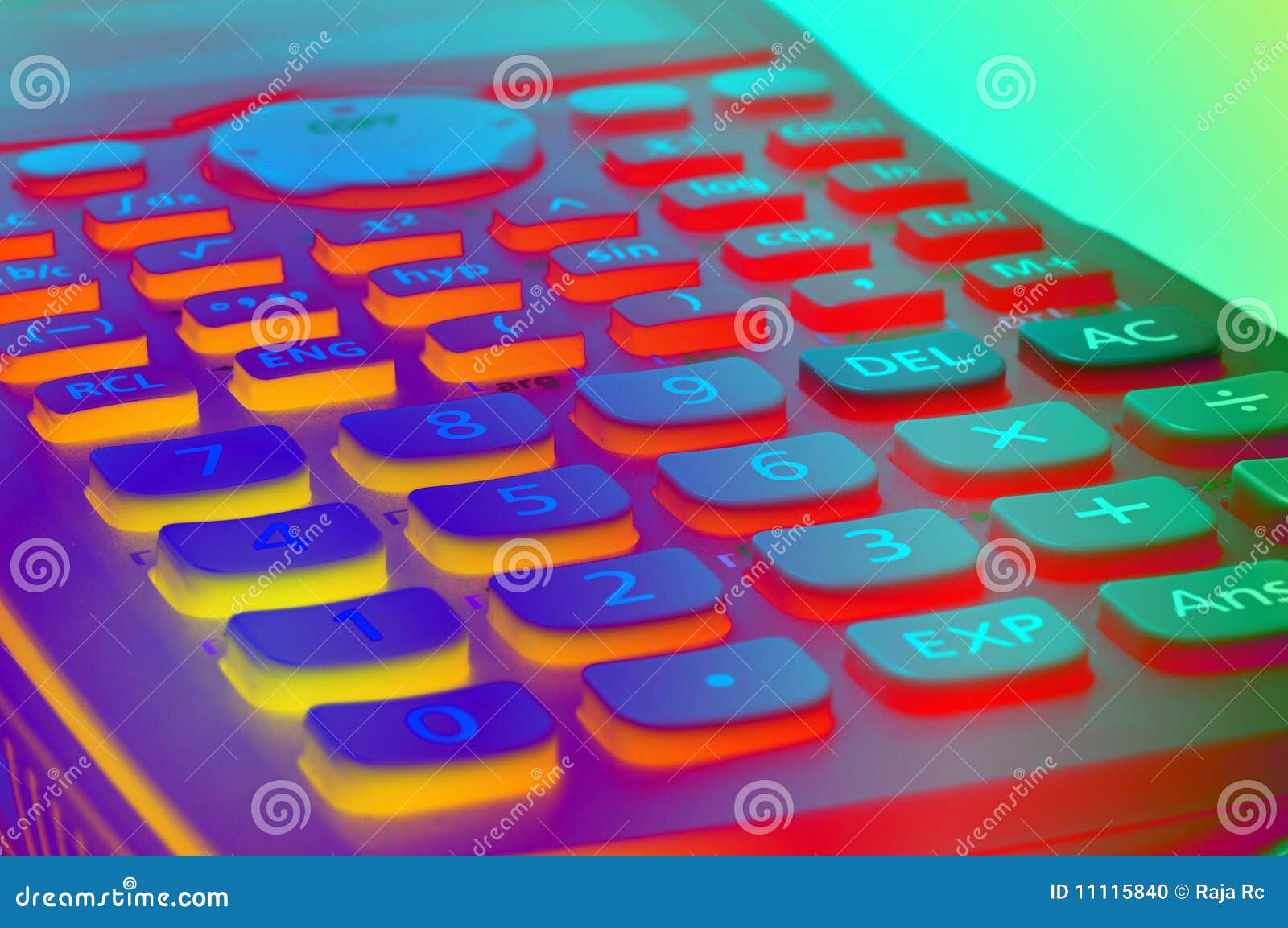 Calculator stock photo. Image of buttons, color, accountancy - 11115840