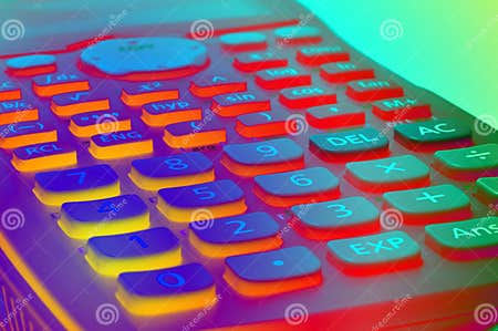Calculator stock photo. Image of buttons, color, accountancy - 11115840