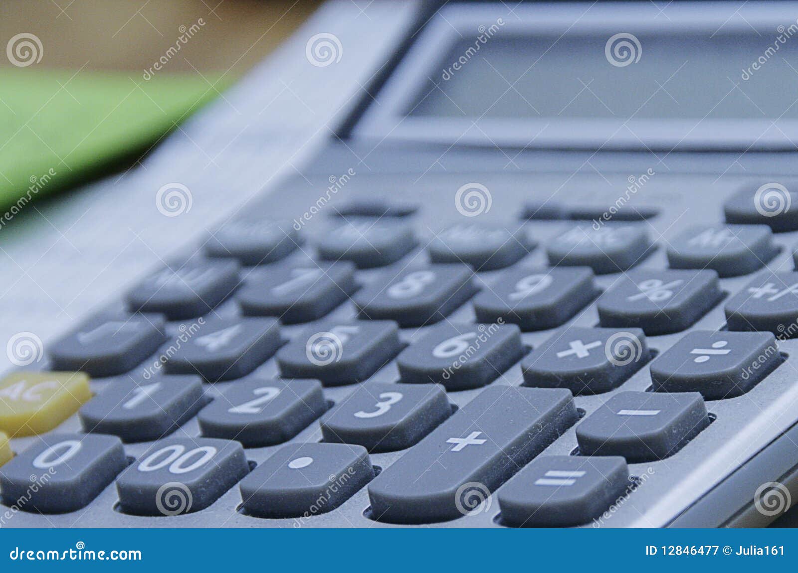 Calculator stock image. Image of business, education - 12846477