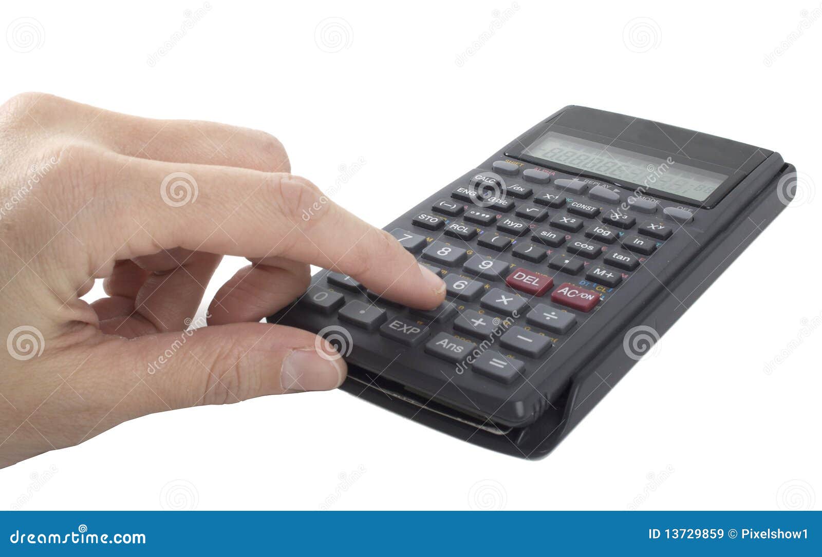 Calculator stock image. Image of document, correspondence - 13729859