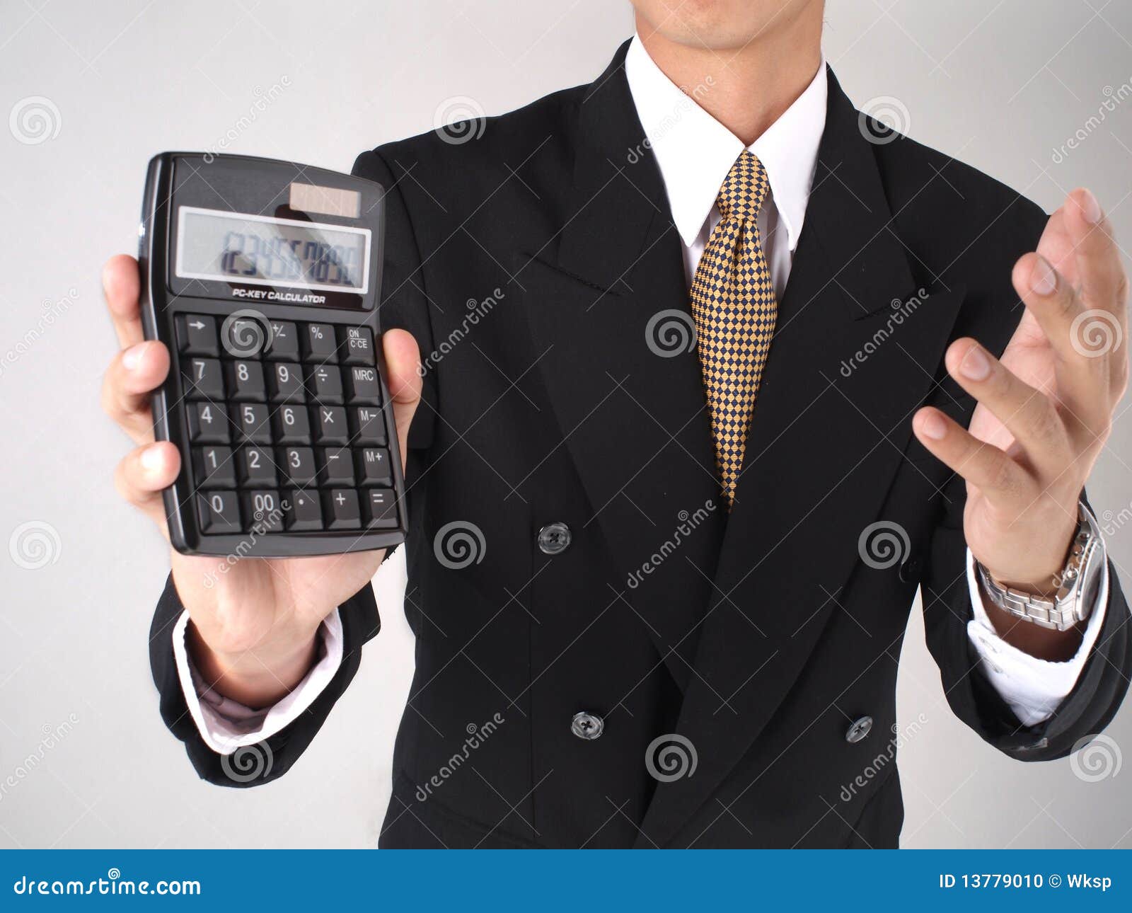 Calculator stock photo. Image of fingers, finance, people - 13779010