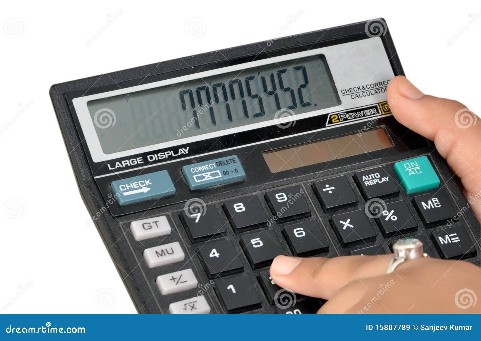 Calculator stock image. Image of taxes, shopkeeper, metaphor - 15807789