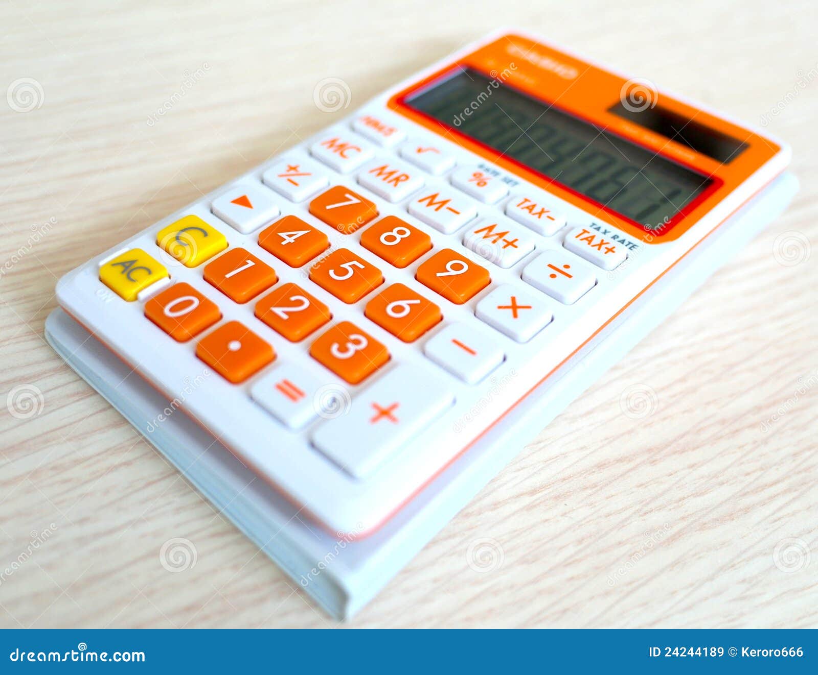 Calculator stock image. Image of arithmetic, school, tool - 24244189