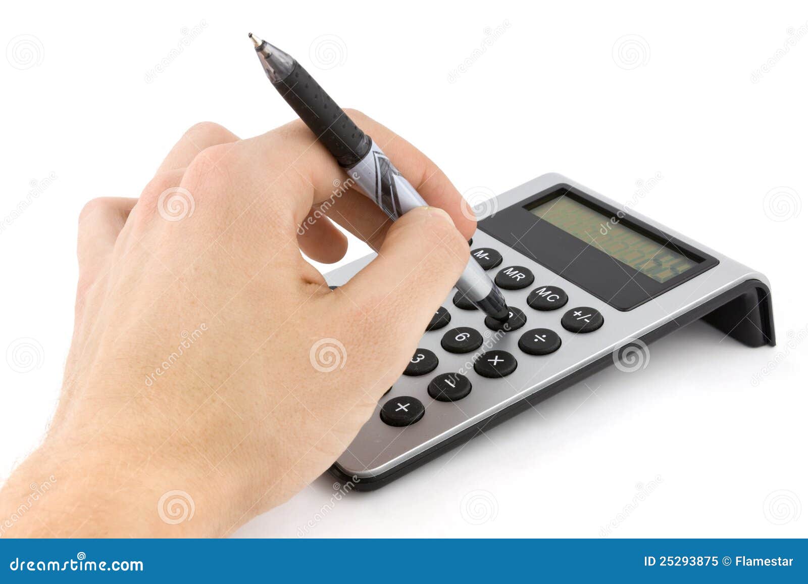 Calculator stock image. Image of technology, digit, push - 25293875