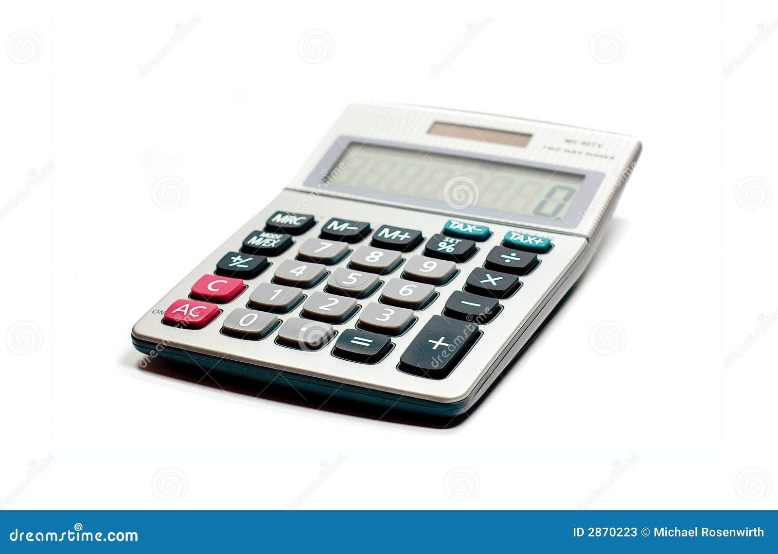 Calculator stock image. Image of keys, commerce, maths - 2870223