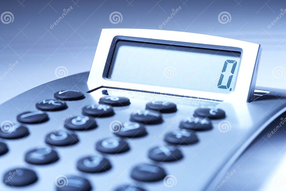 Calculator stock photo. Image of register, numerical, earnings - 4315446