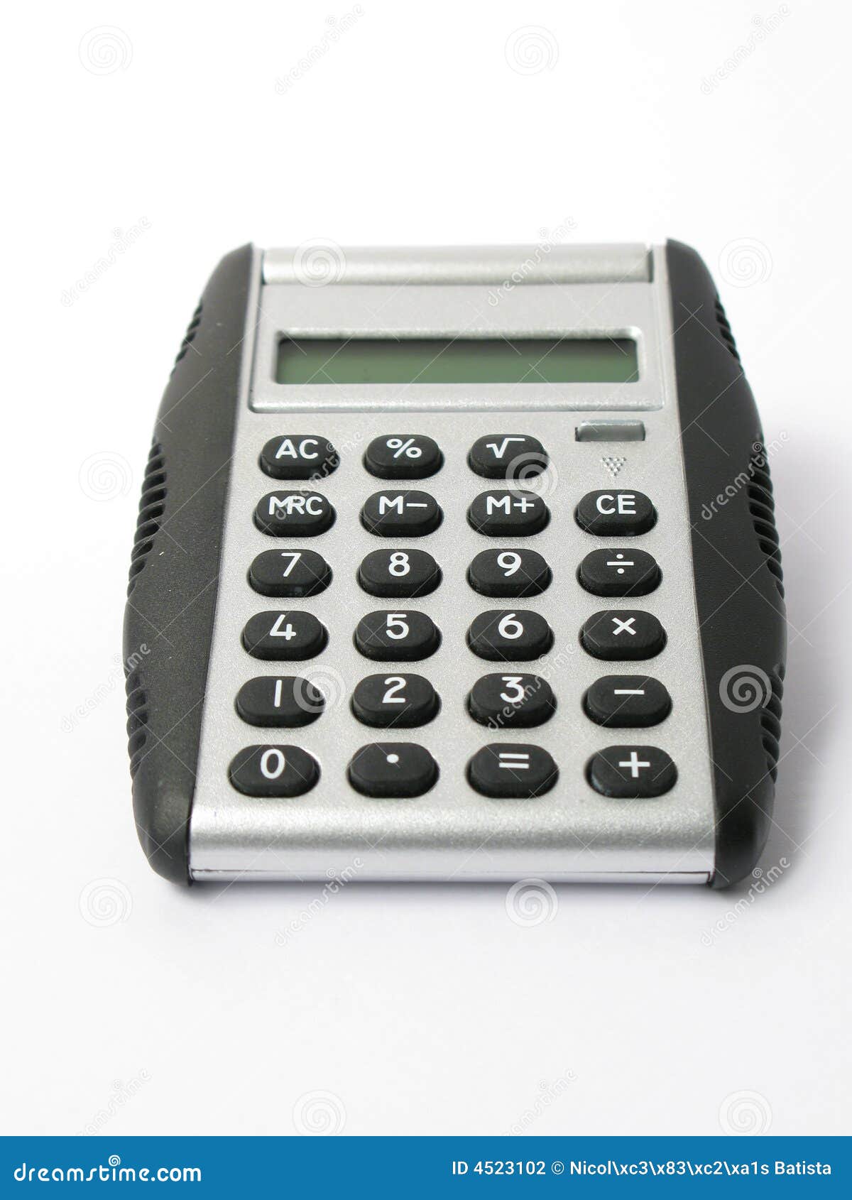 Calculator stock photo. Image of calculate, isolated, attach - 4523102