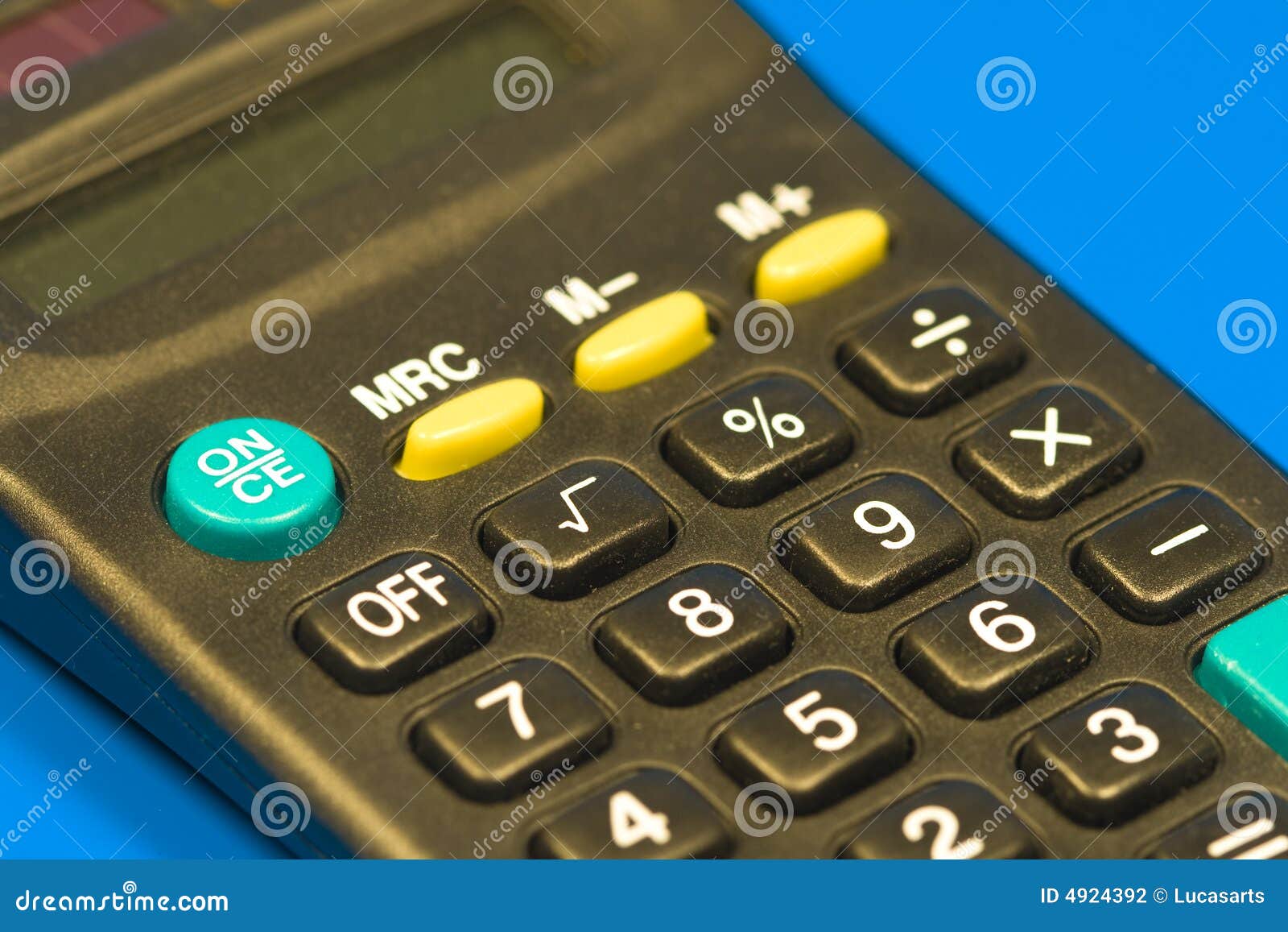 Calculator stock foto. Image of toetsenbord, technologie - 4924392