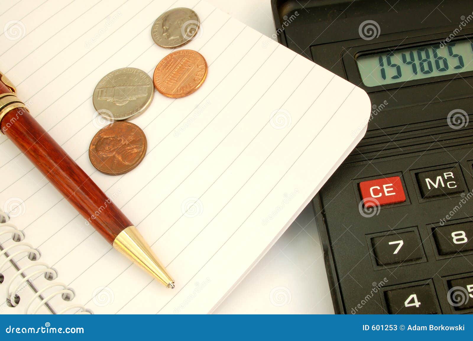 Calculator #7 stock image. Image of accounting, finance - 601253