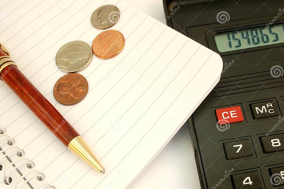 Calculator #7 stock image. Image of accounting, finance - 601253