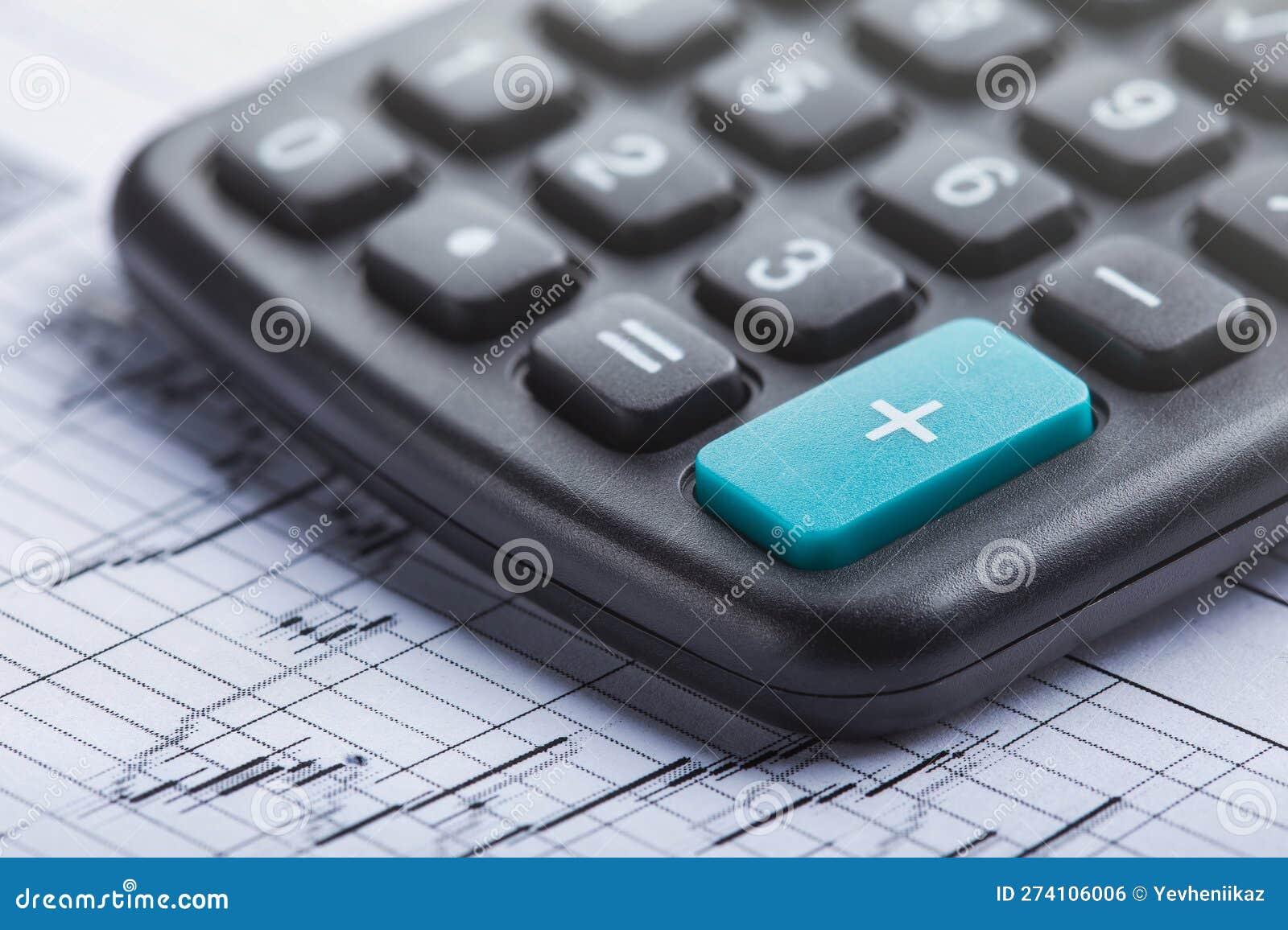 Calculator and Accounting Document. Concept of Banking, Financial ...