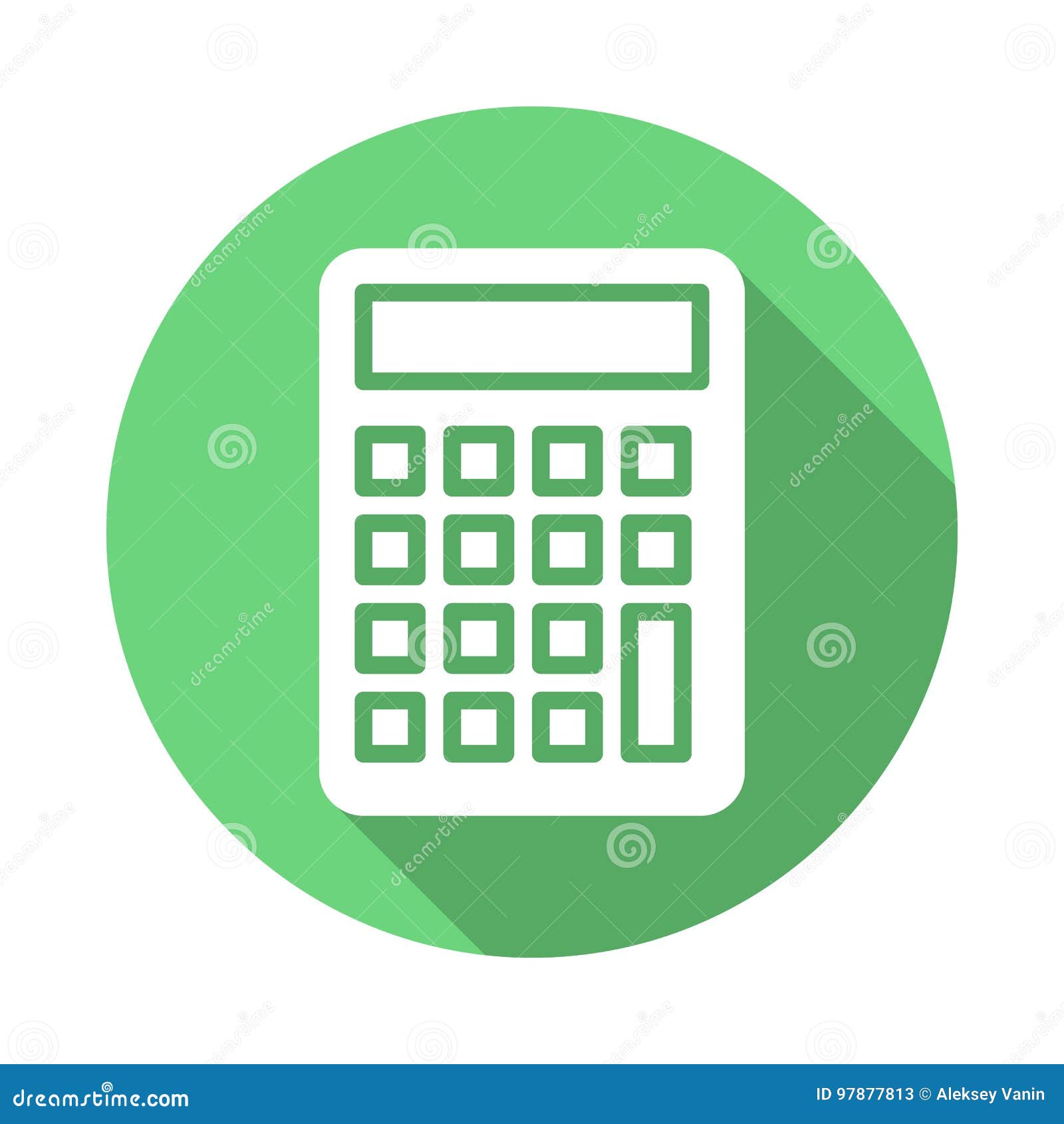 Calculator, Accounting Flat Icon Stock Vector - Illustration of ... Calculator, Accounting Flat Icon Stock Vector - Illustration of ...