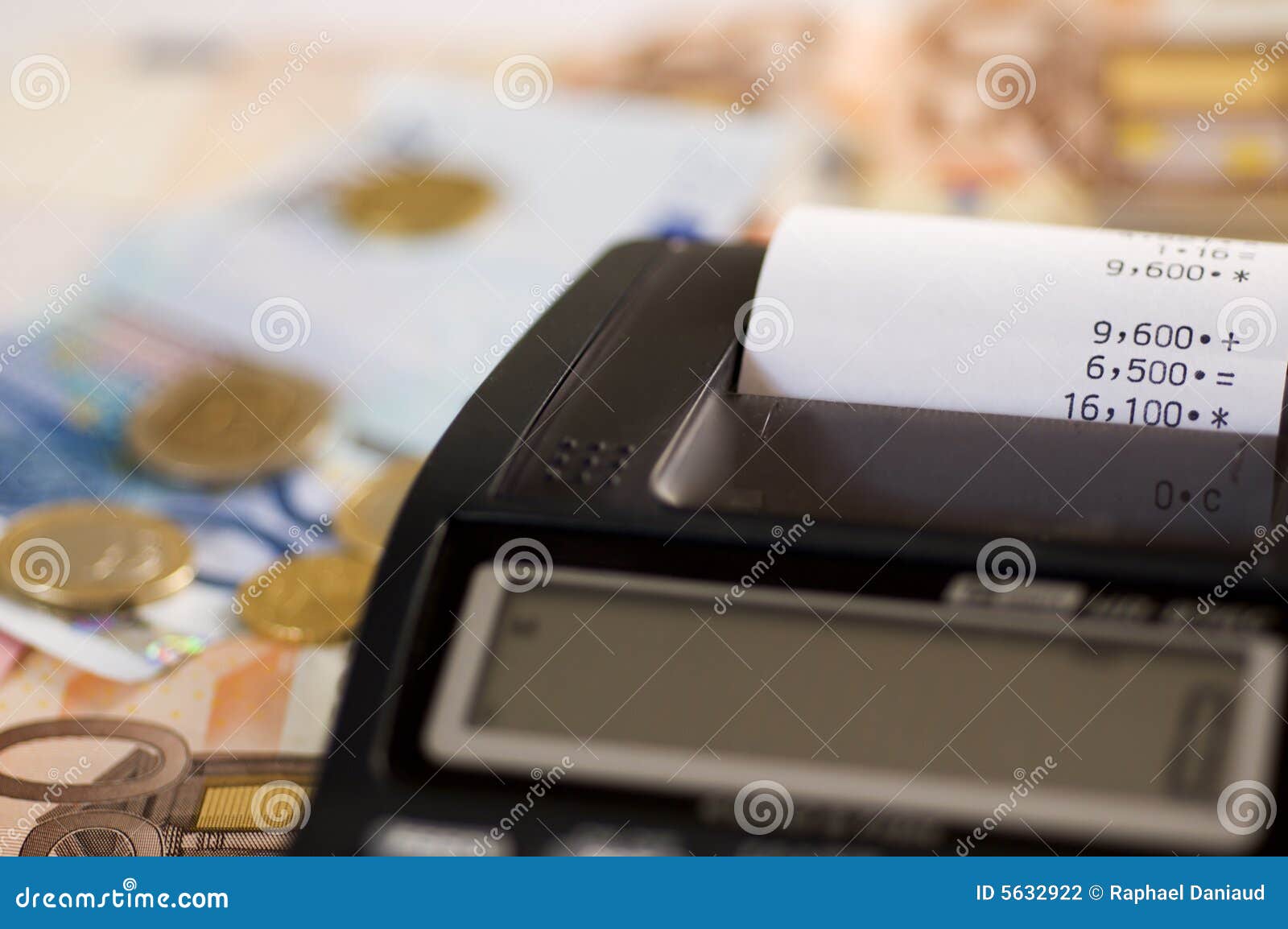 Calculator and bills stock photo. Image of success, economy - 5632922