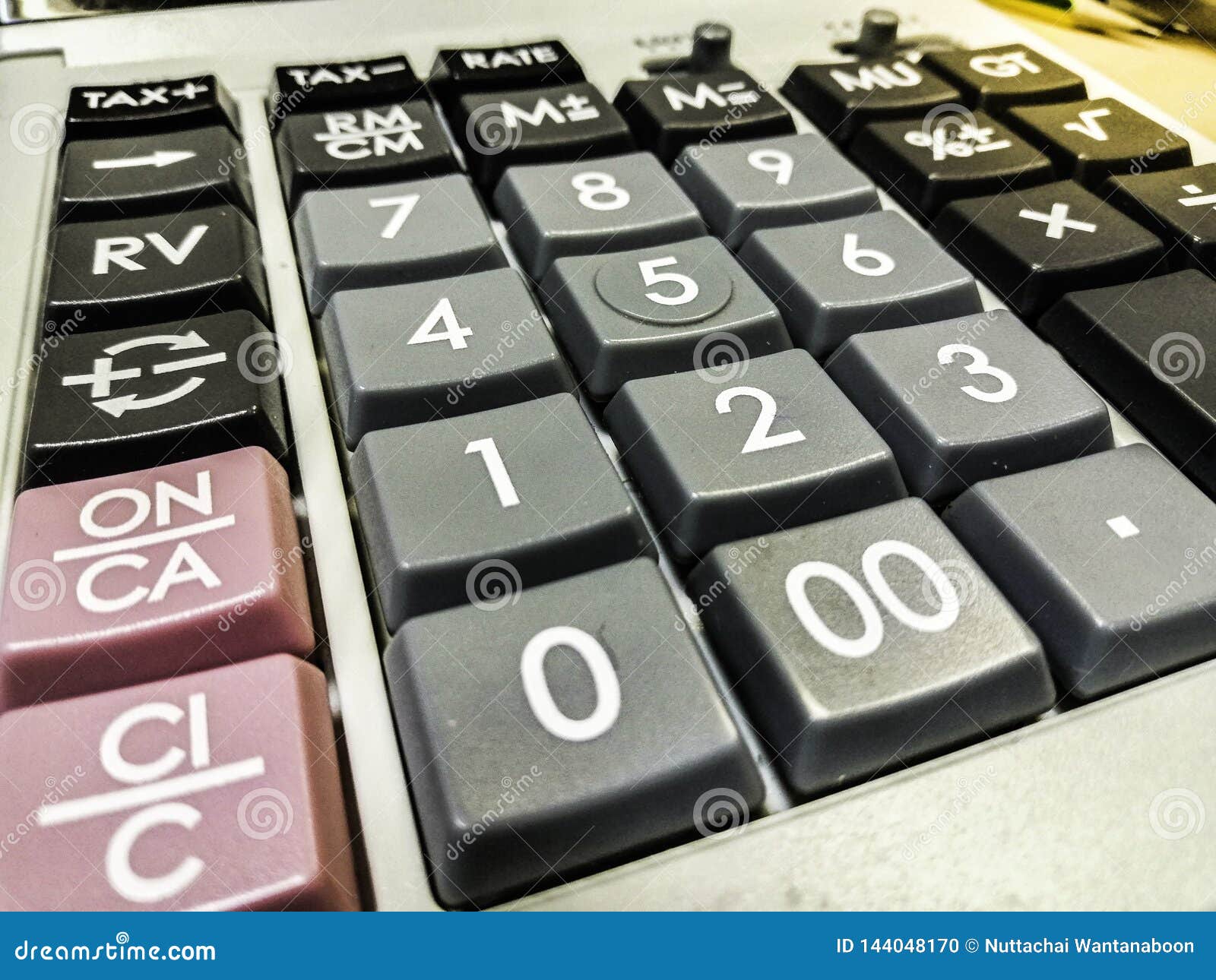 Calculator for Calculations Stock Photo - Image of mathematical, count ...