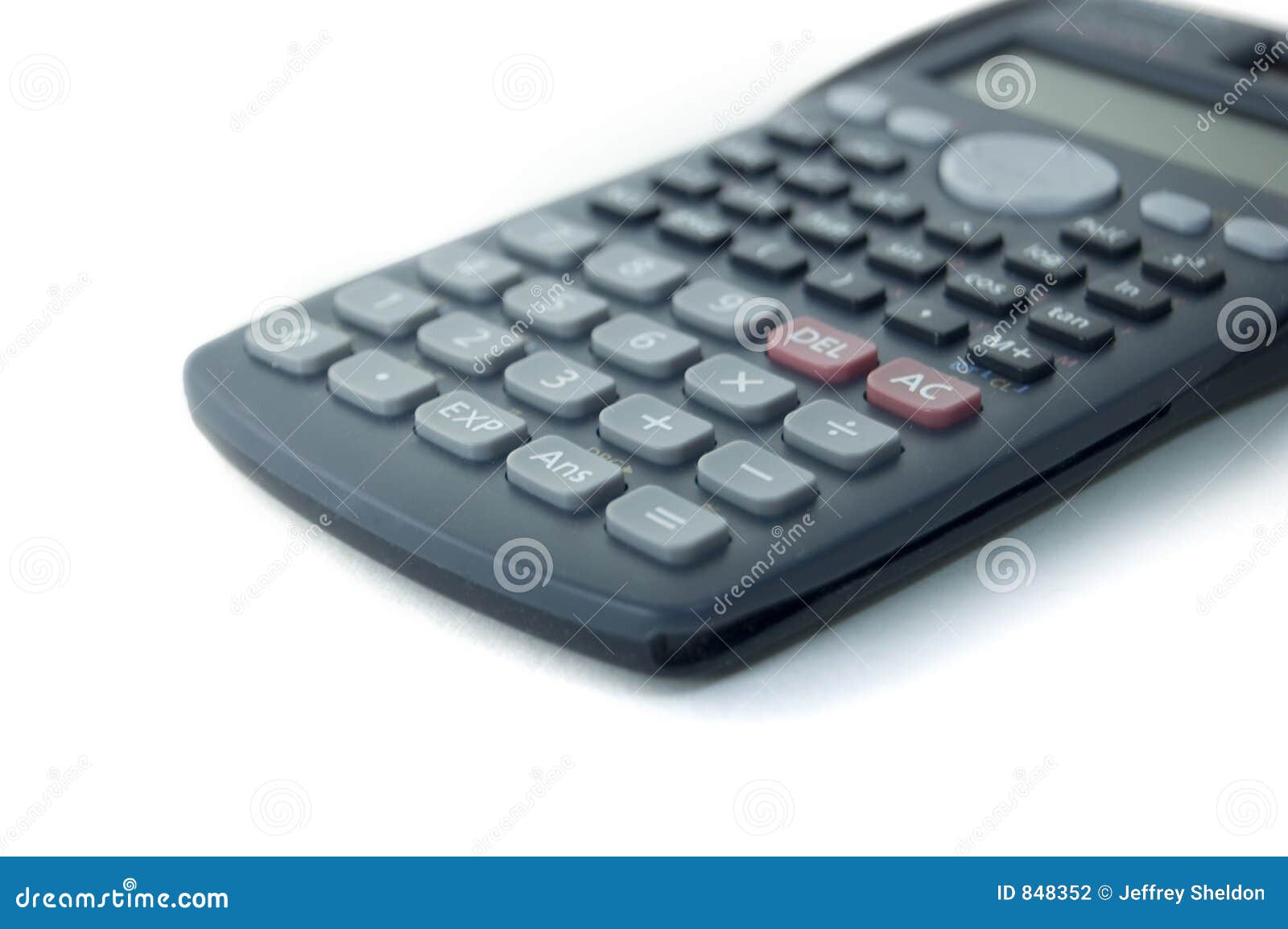 Calculator closeup stock photo. Image of computer, calculators - 848352