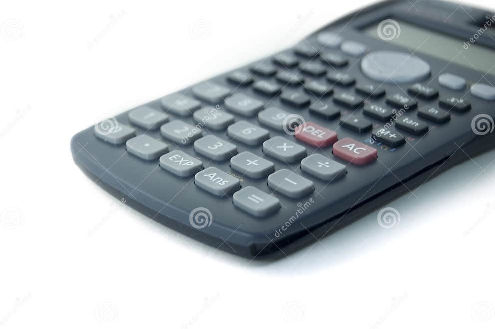 Calculator closeup stock photo. Image of computer, calculators - 848352