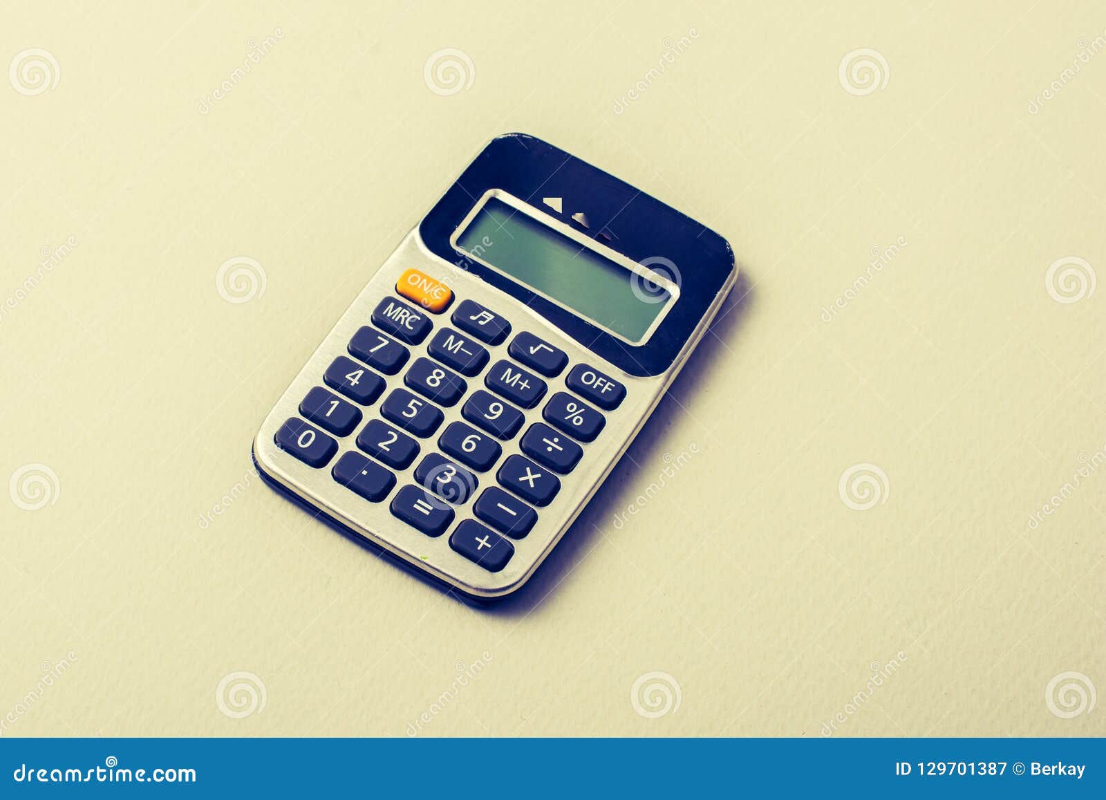 Calculator Device for Doing Calculations with a Keyboard and Dis Stock ...
