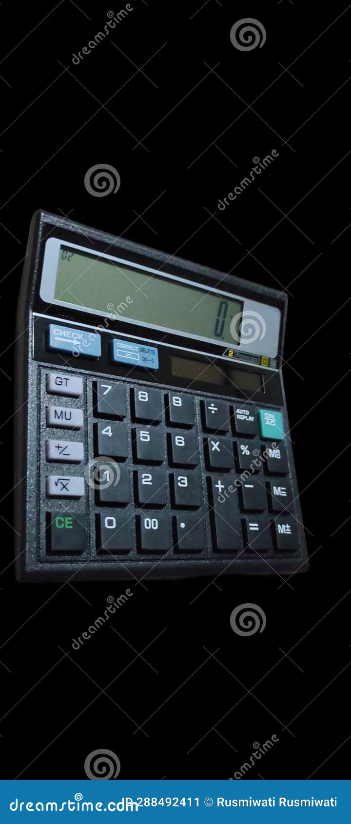 A Calculator is an Electronic Calculating Tool Stock Illustration ...