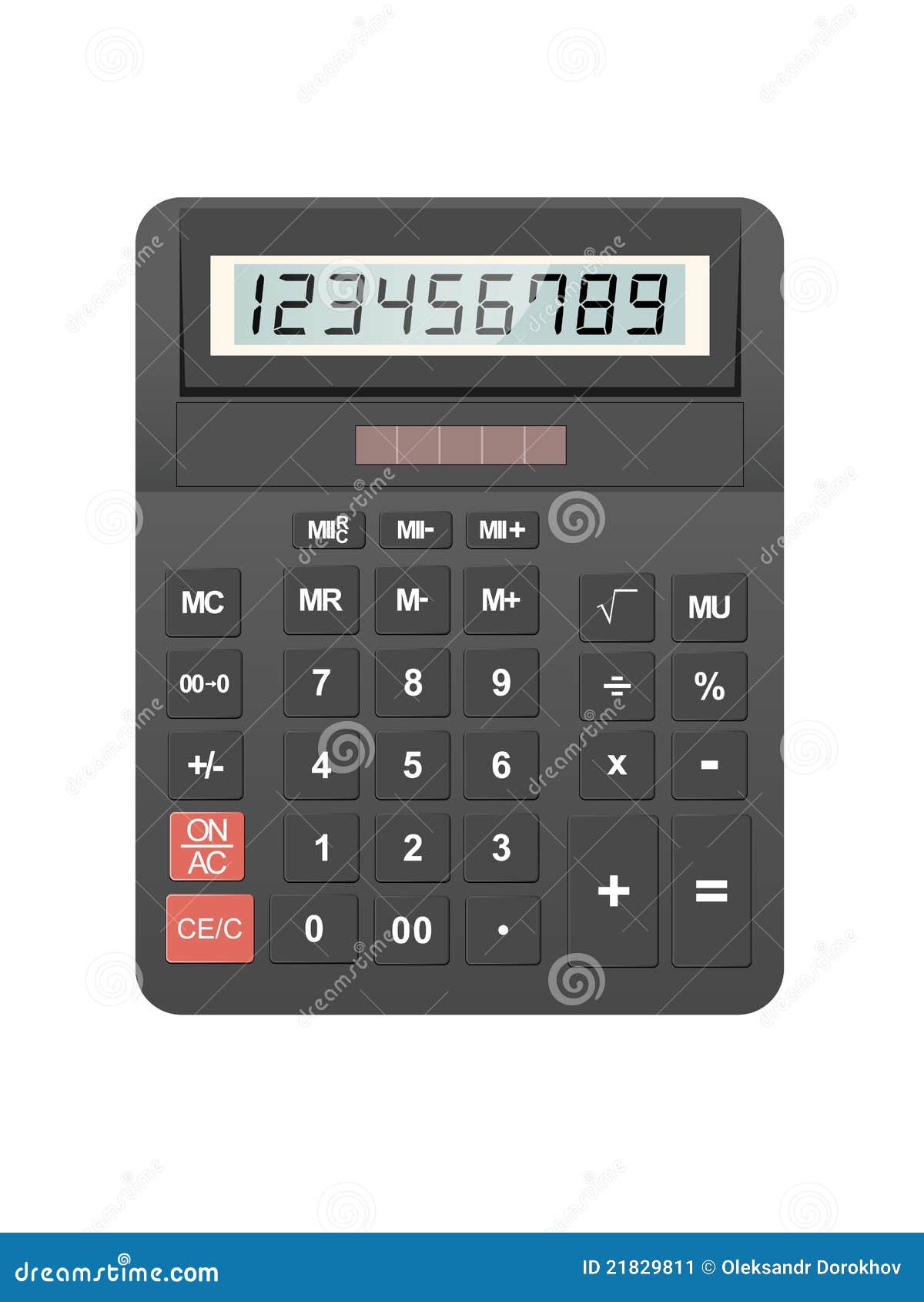 Calculator Icon, Calculate, Mathematic, Math, Instrument Cartoon Vector ...