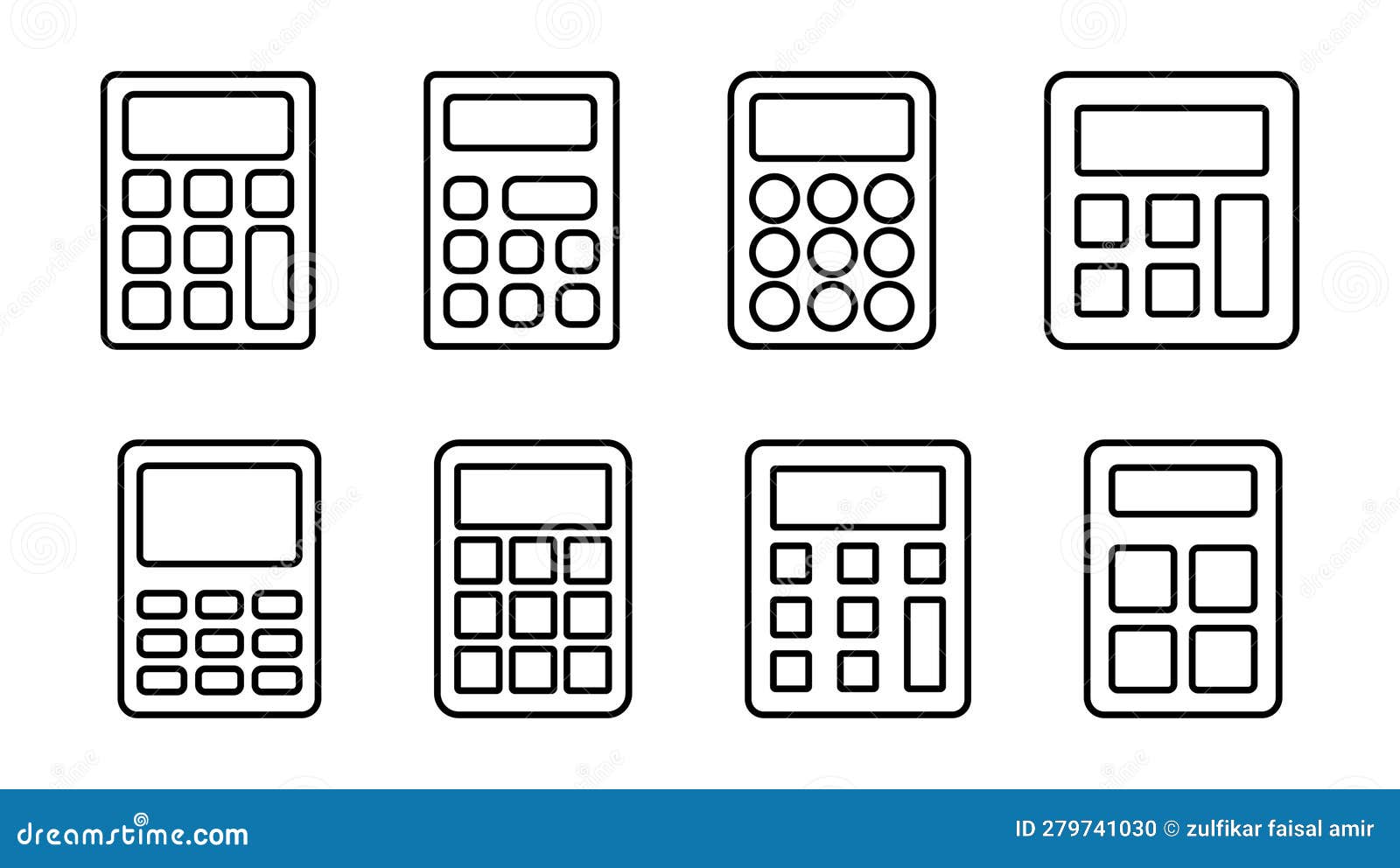 Calculator Icon . Accounting Calculator Icon. Calculator Vector Stock ...