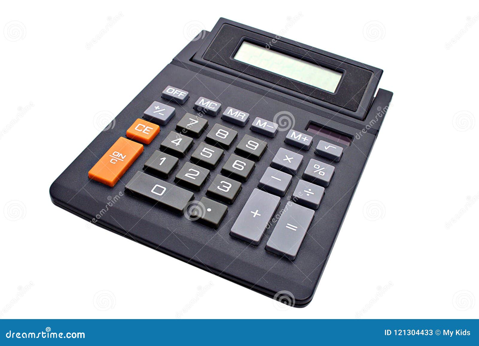 Calculator , isolated stock image. Image of display - 121304433