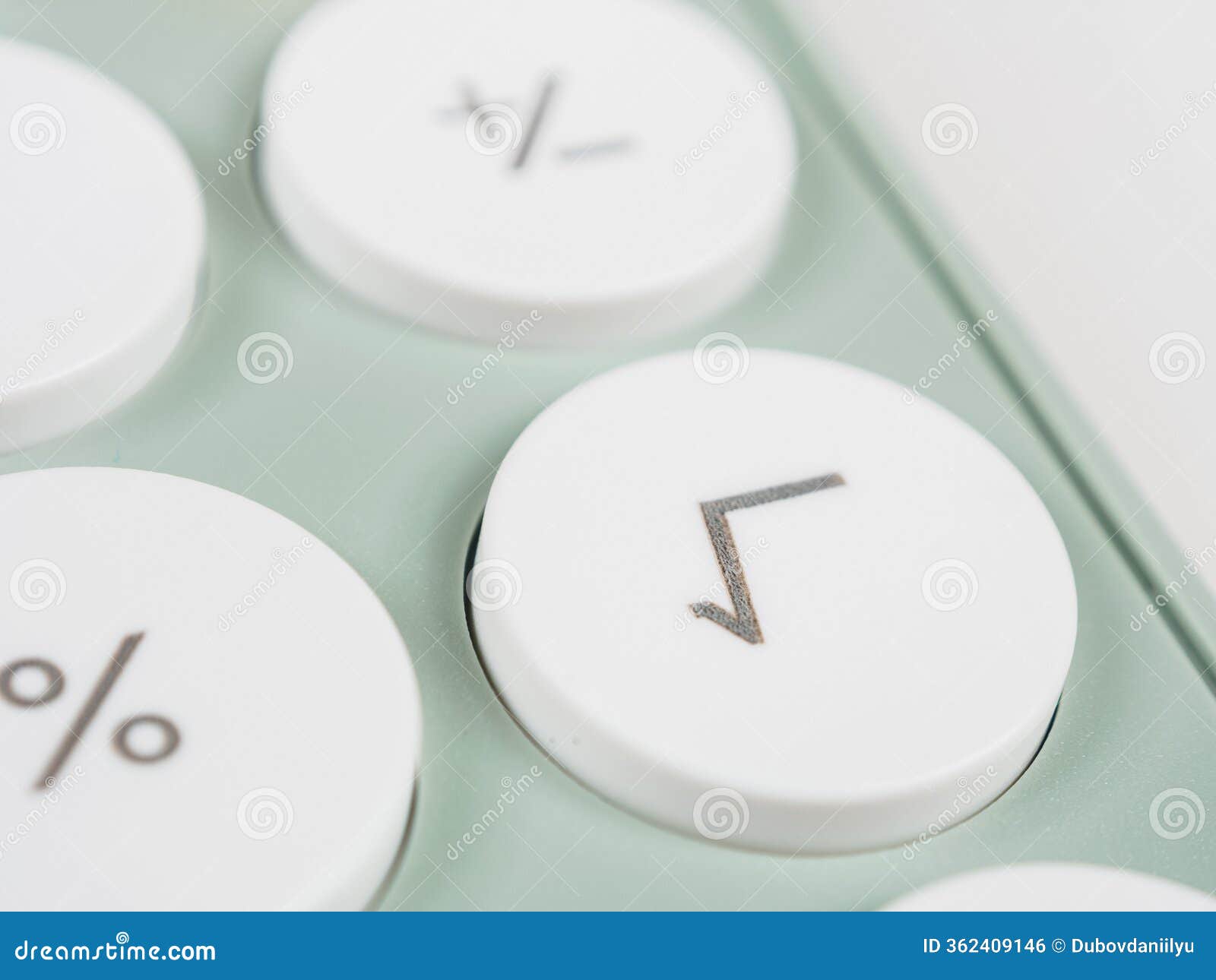 Calculator Key To Calculate the Square Root, Simplifying Mathematical ...