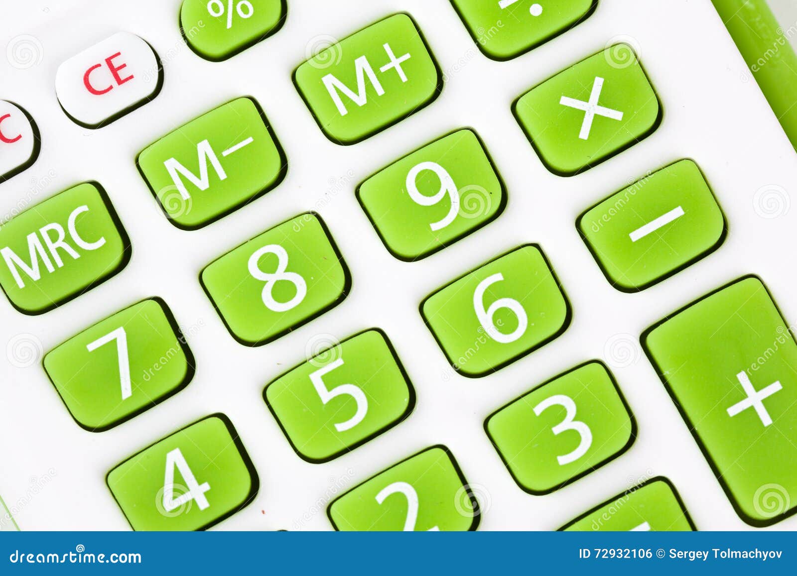 Calculator keyboard stock photo. Image of button, expenses - 72932106