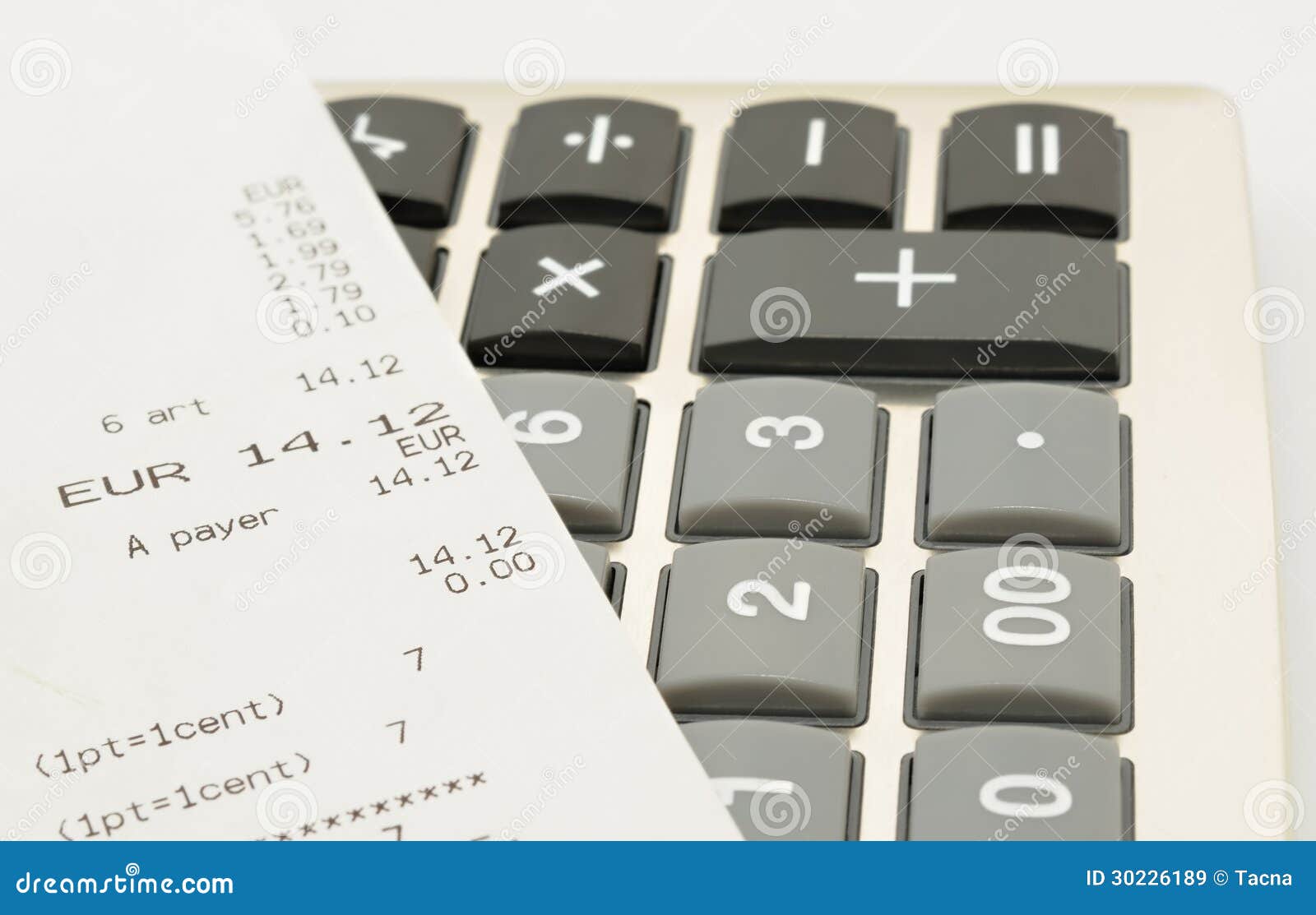 Calculator keyboard stock image. Image of finance, calculations - 30226189