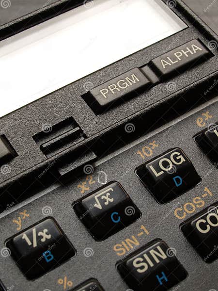 Calculator keys stock image. Image of chief, desk, function - 1150319