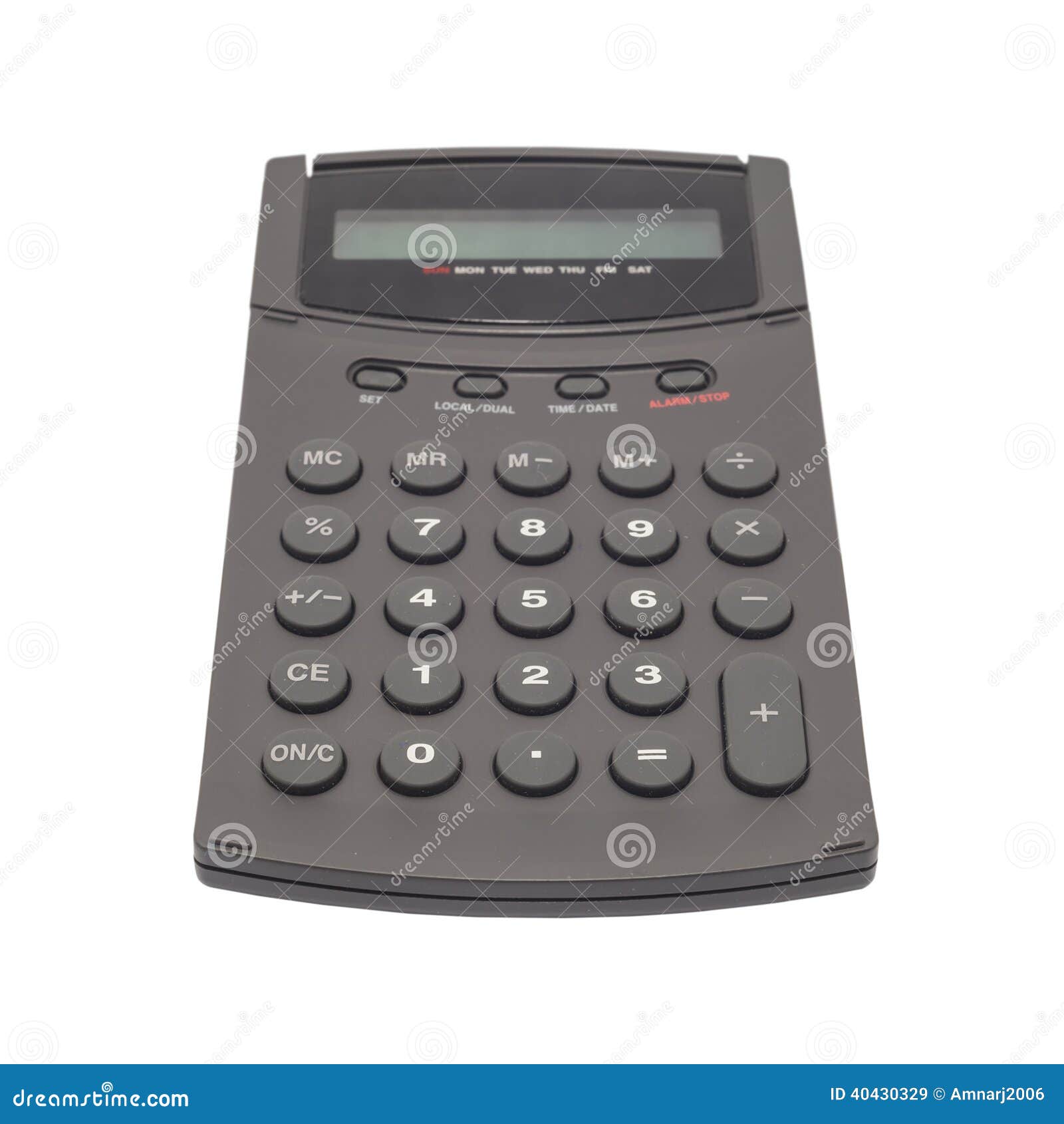 Calculator stock image. Image of assistance, modern, number - 40430329