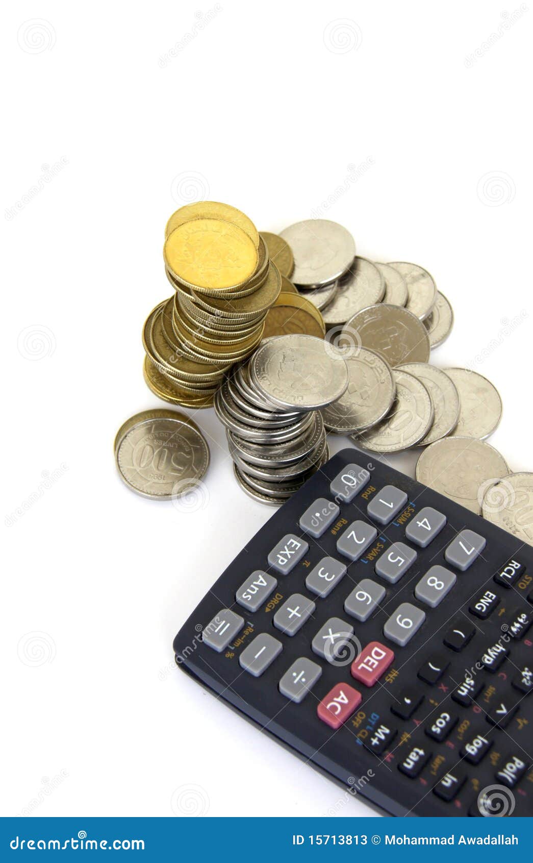 Calculator And Money Picture. Image: 15713813