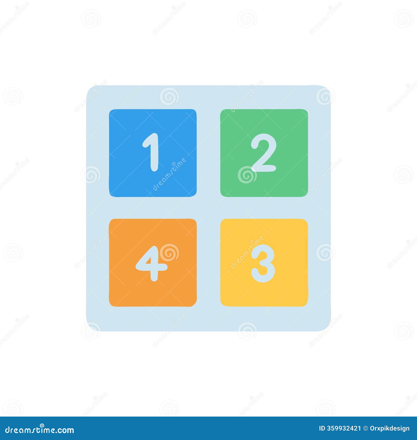Calculator with Numbers Icon for Math Stock Illustration - Illustration ...