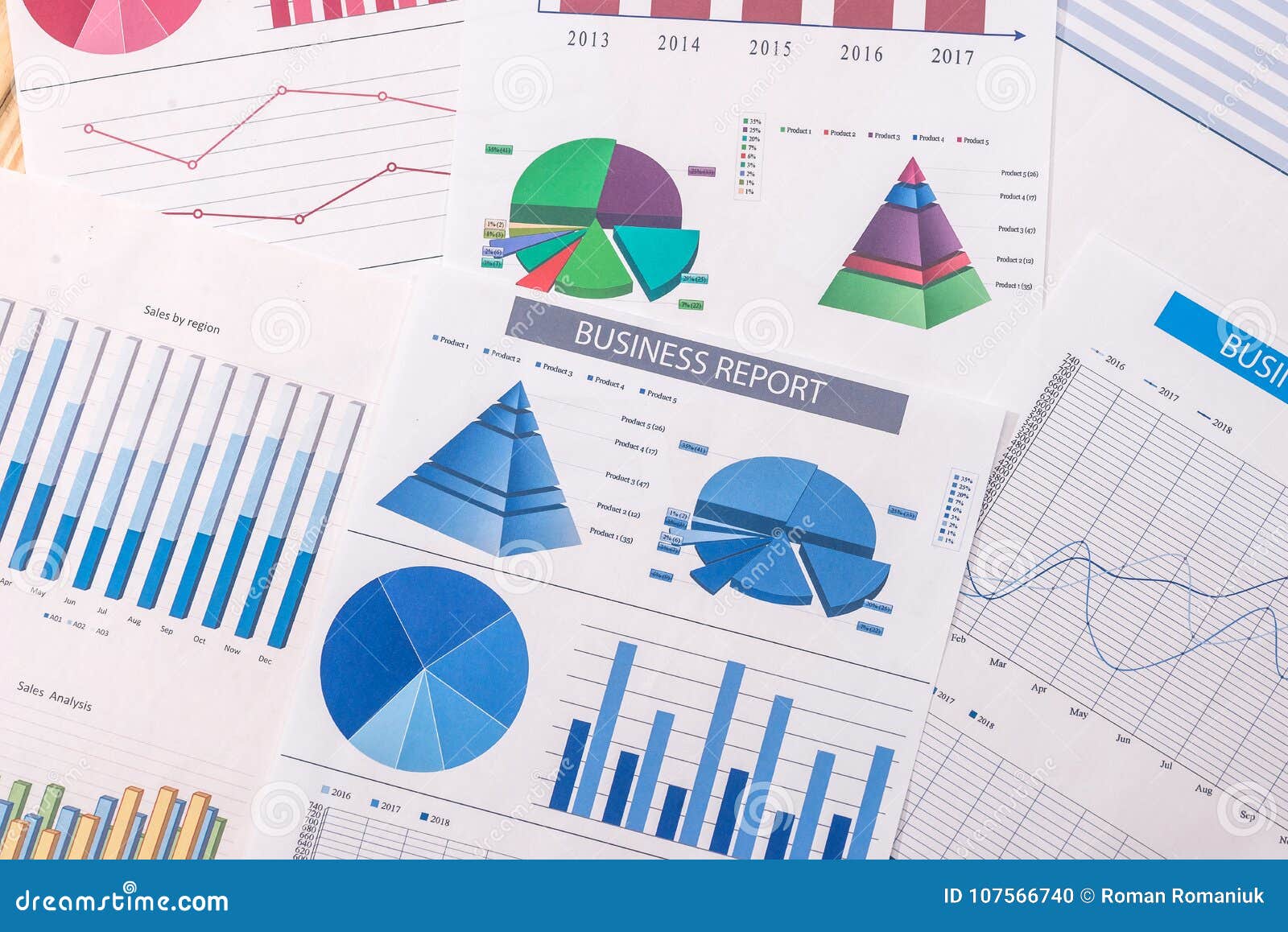 Calculator and Pen on Chart and Graph Paper. Stock Photo - Image of ...
