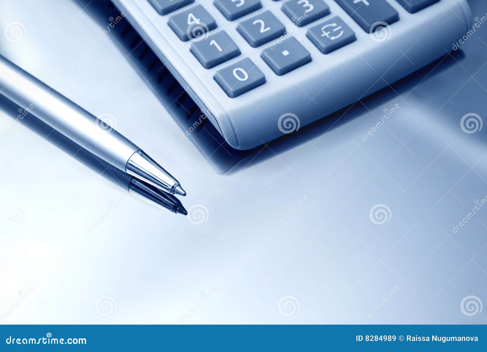 Calculator and Pen. Close Up. Stock Image - Image of work, numerical ...