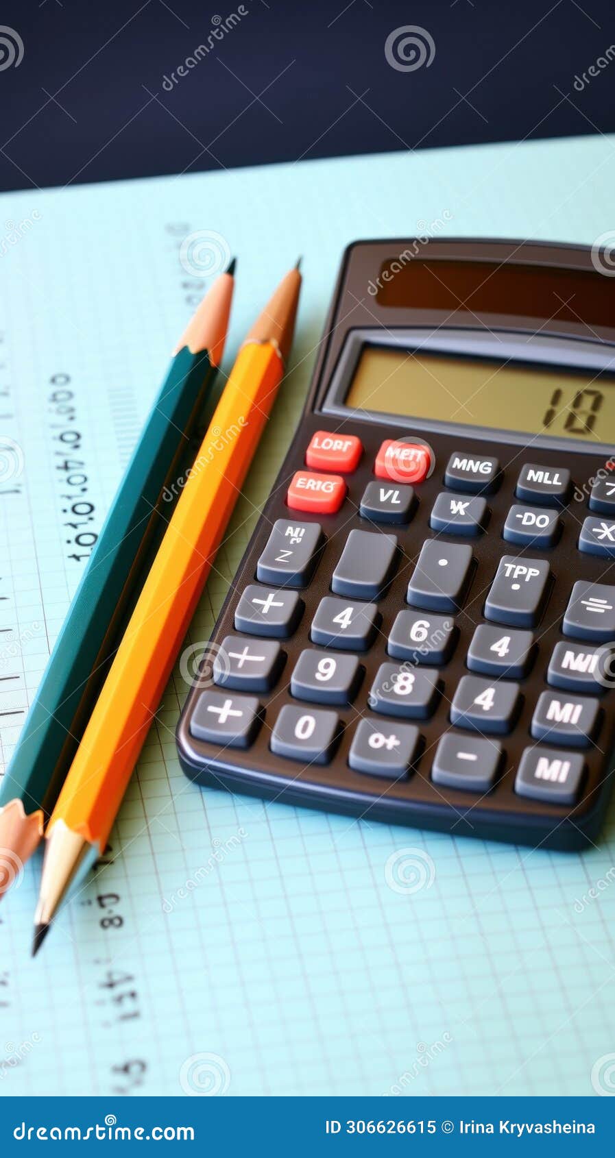 Calculator and a Pencil, Representing Math and Problem-solving Skills ...