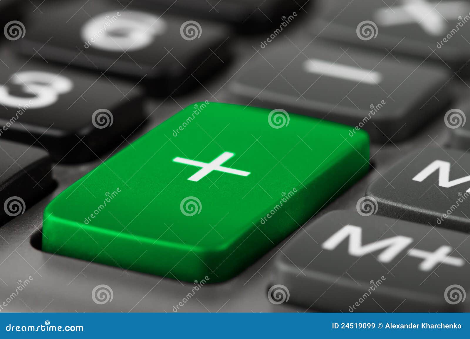 Calculator plus button stock image. Image of digital - 24519099
