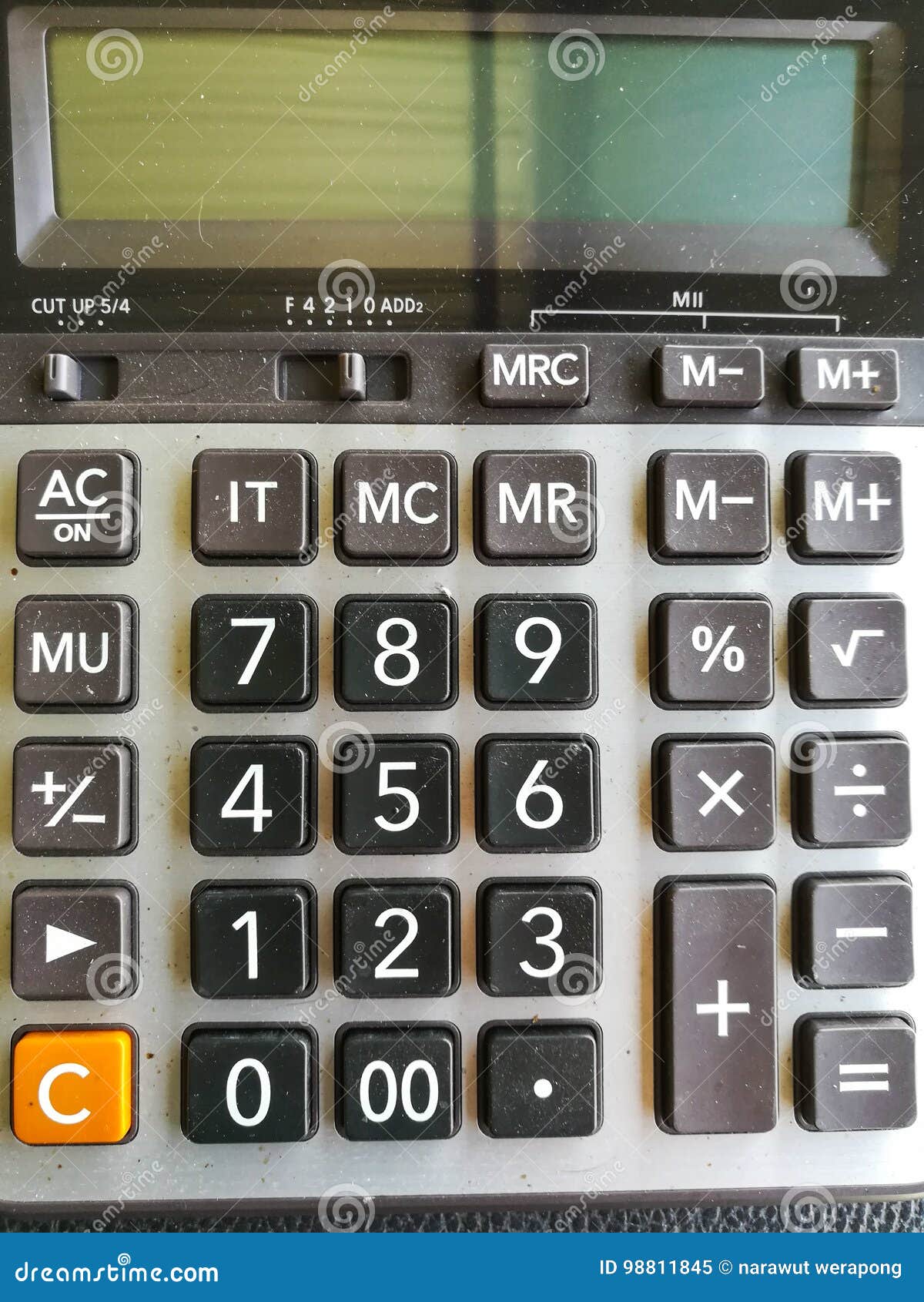 Calculator stock image. Image of minus, multiply, plus - 98811845