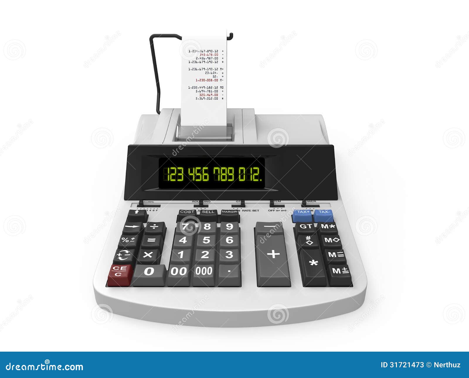 Printed Receipt Vector | CartoonDealer.com #85184571