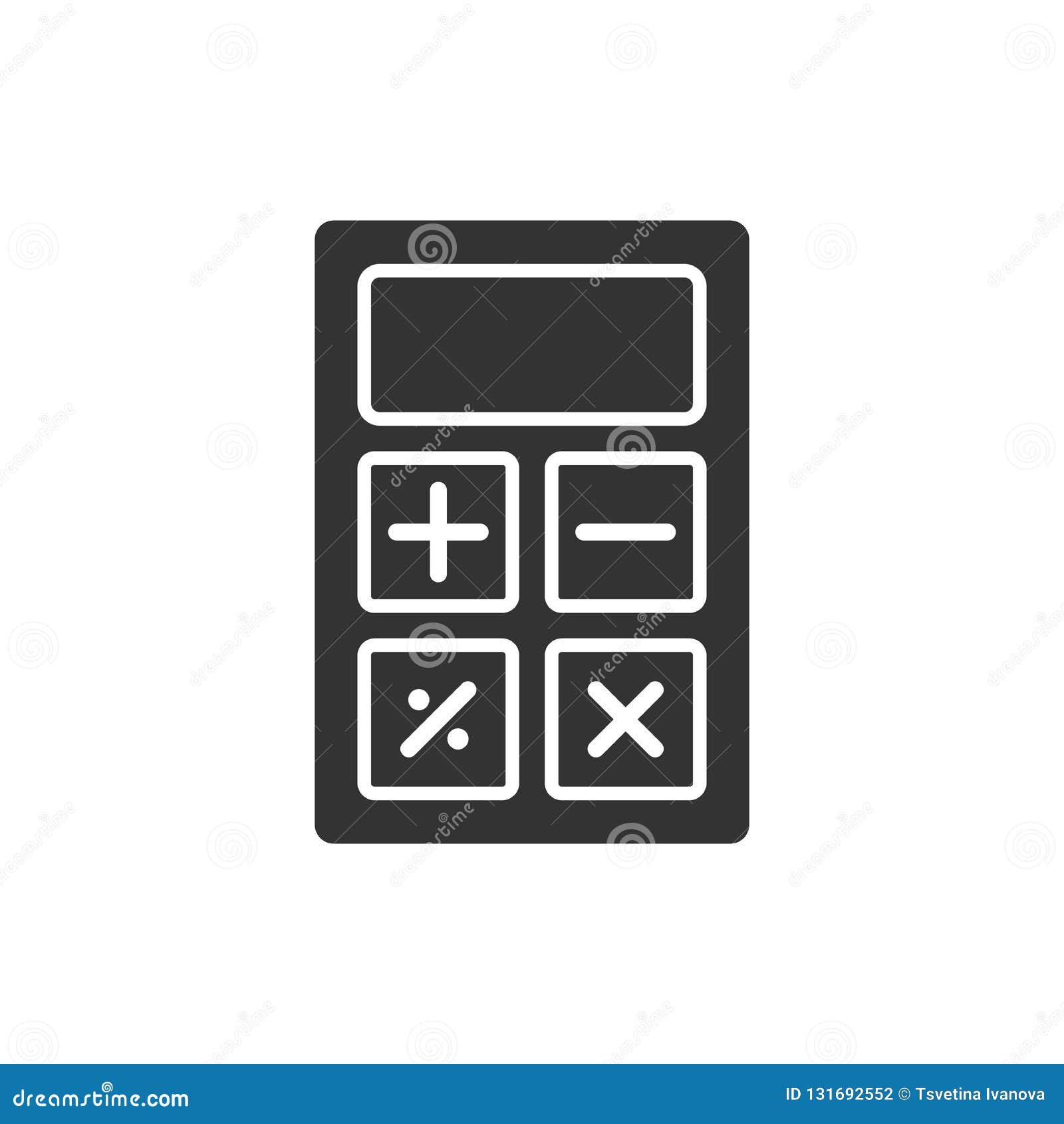 Calculator, Plus, Minus, Multiply And Divide Symbol App Inside A Bubble ...