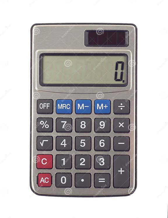 The calculator small stock image. Image of accounting - 67787561