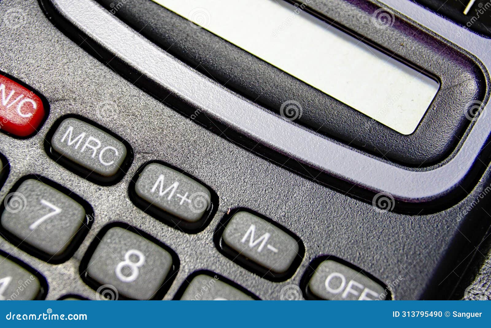 Calculator for Solving Mathematical Problems Stock Photo - Image of ...