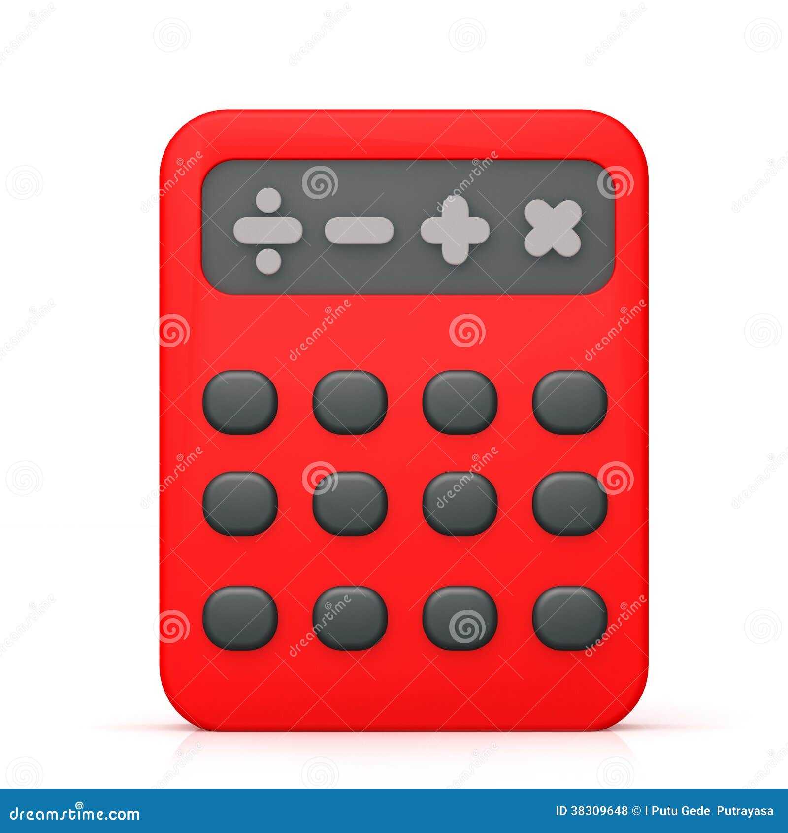 Calculator symbol stock illustration. Illustration of accounting - 38309648
